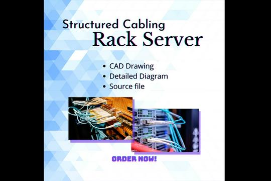 Perapihan kabel rak server dan data center