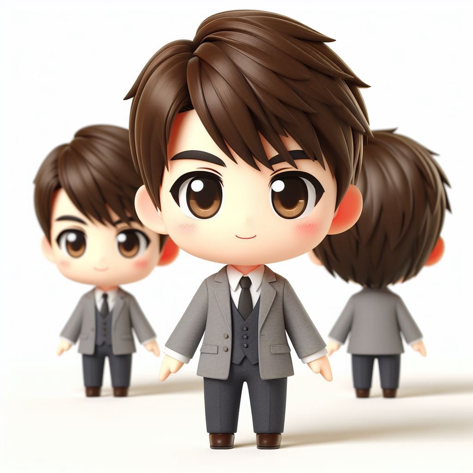 Jasa Pembuatan Karakter Chibi 3D