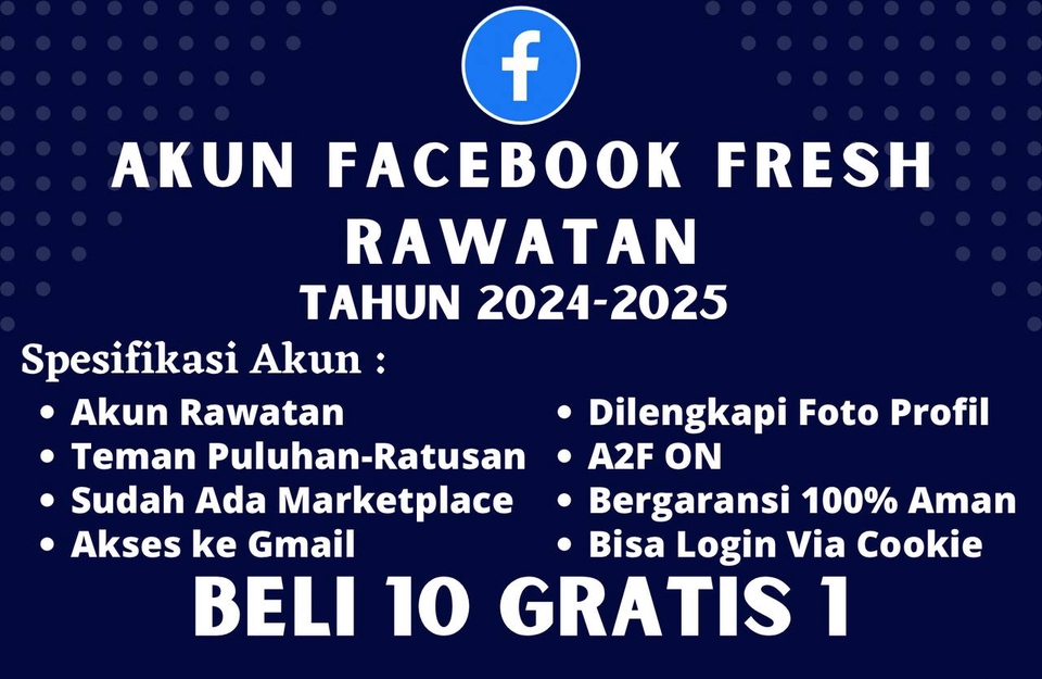Jasa Pembuatan Akun Facebook Fresh Berfoto Profil + Halaman/ FP + MP ...