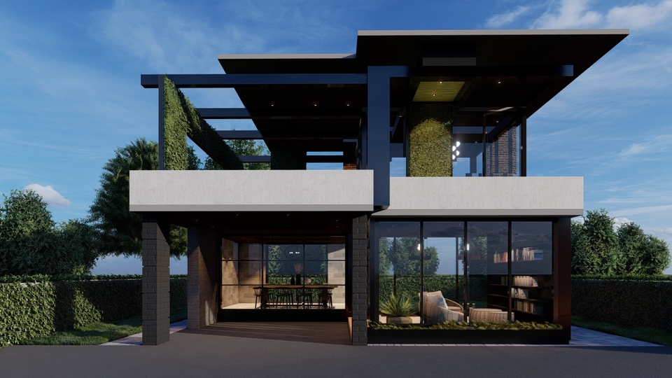 render presentation interior&exterior