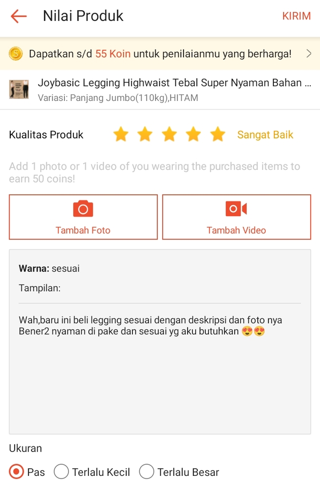Review product toko
