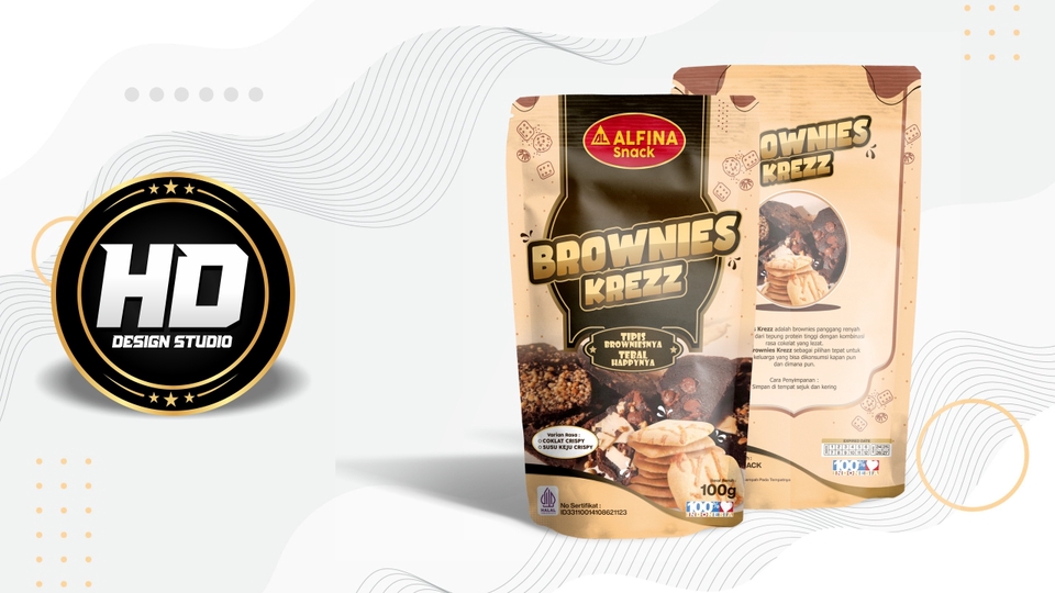 DESAIN LABEL KEMASAN PRODUK TERPERCAYA