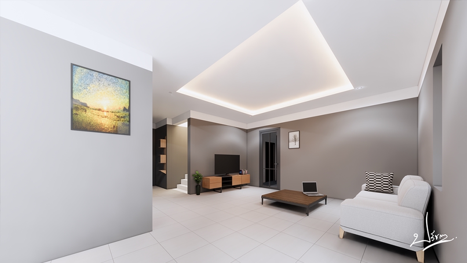 รับออกแบบ 3D perspective Render