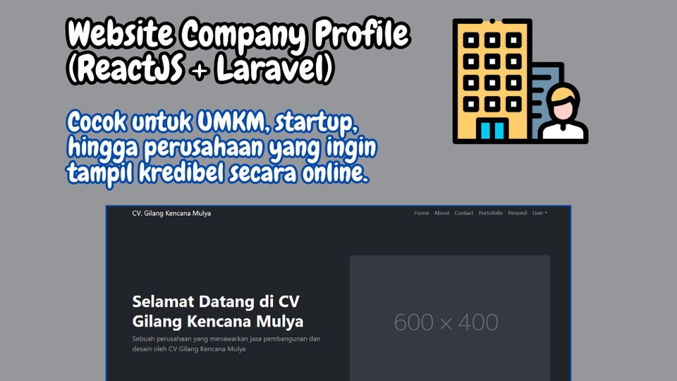 Pembuatan Website Perusahaan (Company Profile)