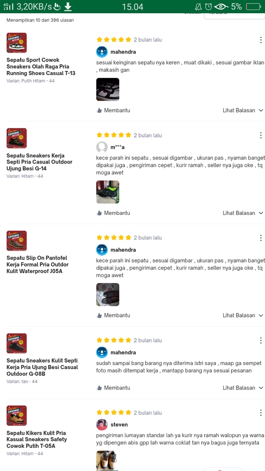 OPTIMASI RATING & ULASAN TOKOPEDIA