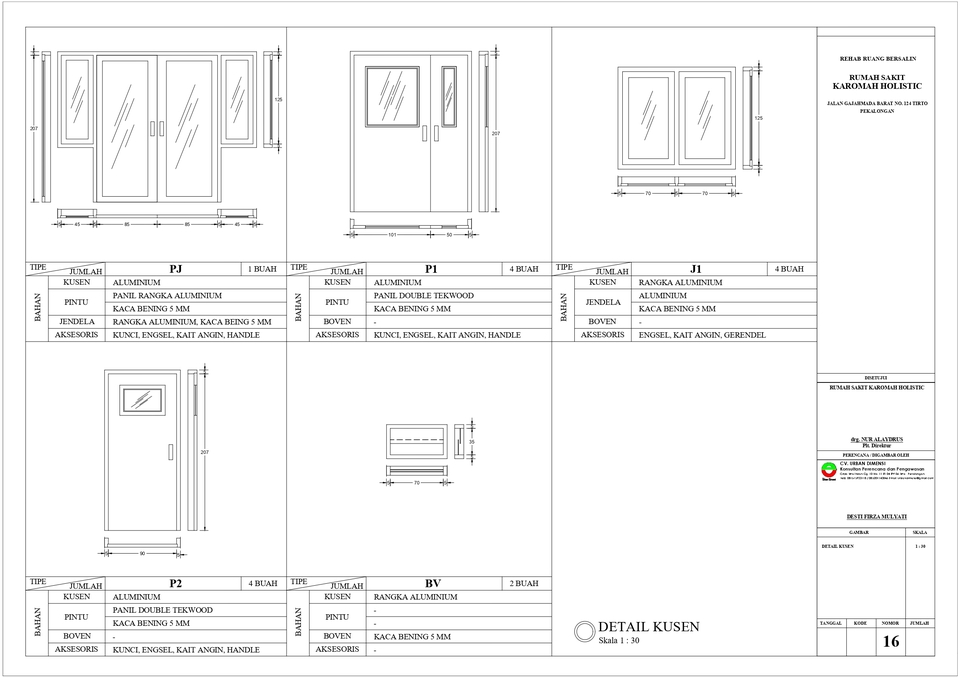 2D AutoCAD Drawing and Estimating Cost