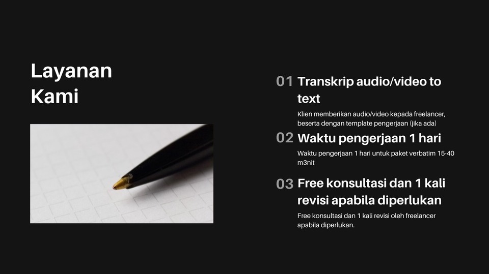 Transkrip Verbatim Audio/Video/Podcast Akademik/Non Akademik Mulai dari ...