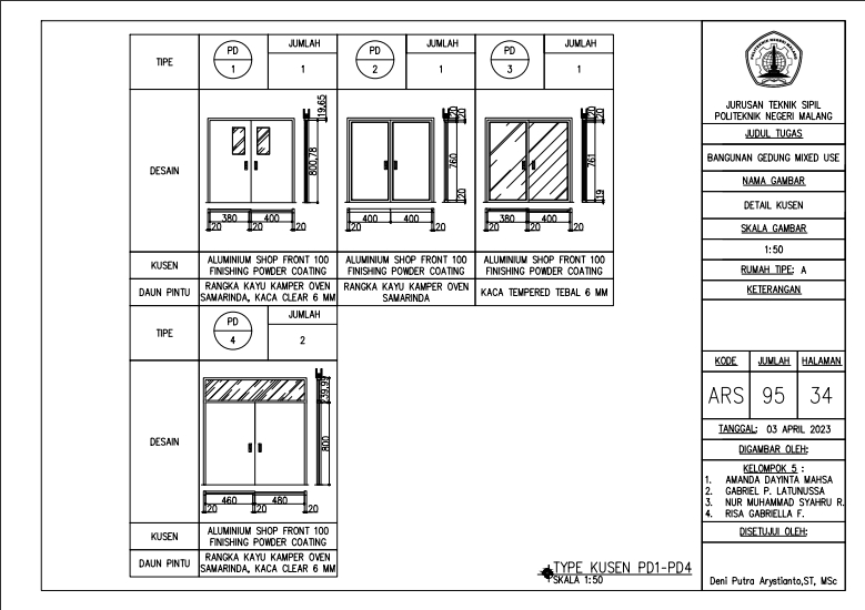 Jasa Gambar Bangunan 2D CAD Drawing Berbasis Autodesk AutoCad