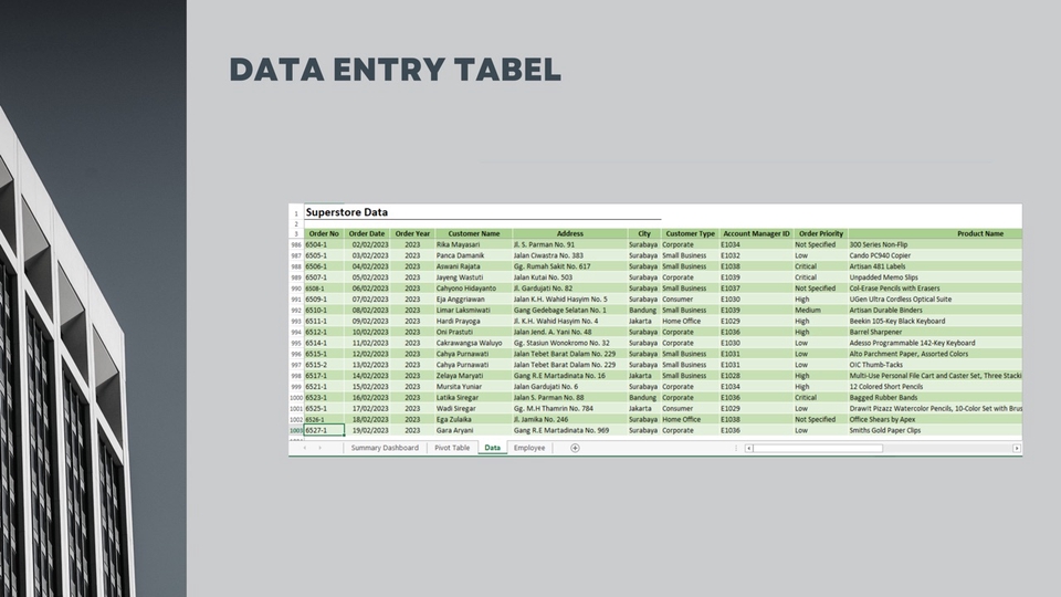 Jasa Data Entry | Input Data | Edit File Excel | Membuat Grafik atau ...
