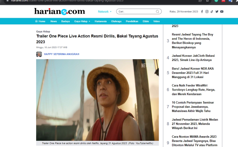 Jasa Penulisan Artikel dan Karya Fiksi