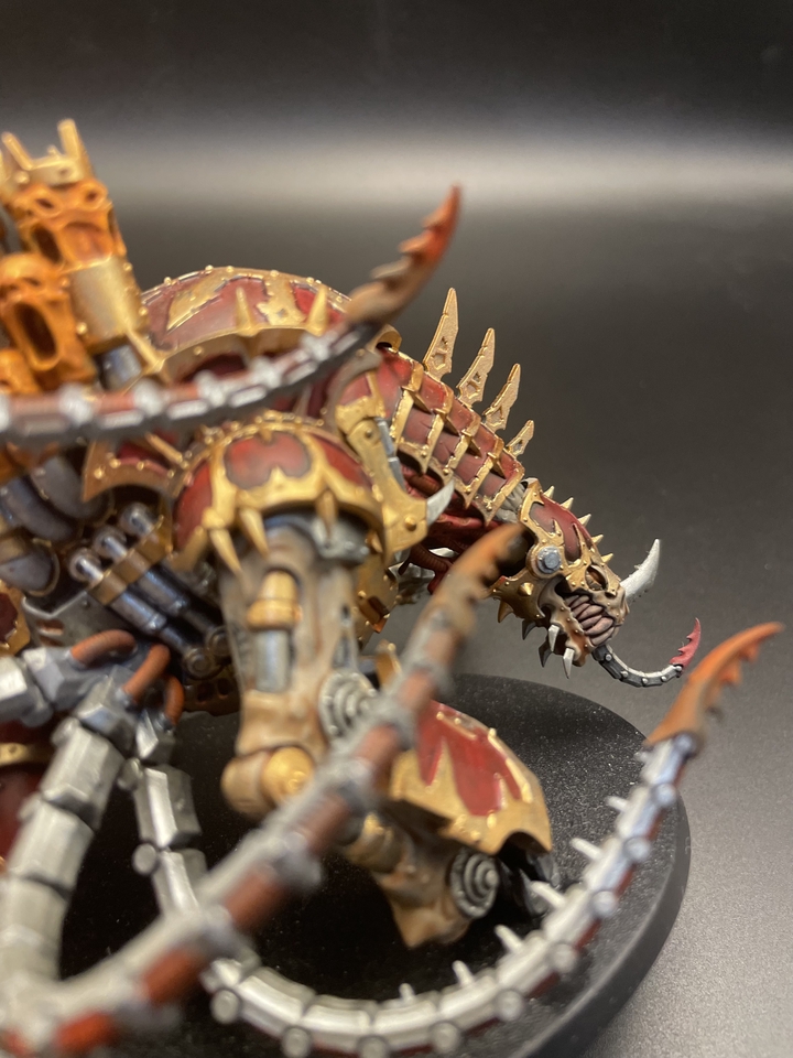warhammer miniature model