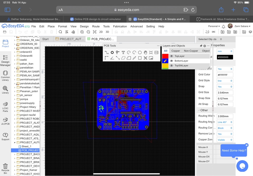 DESIGN PCB DAN ELECTRICAL WIRING DIAGRAM
