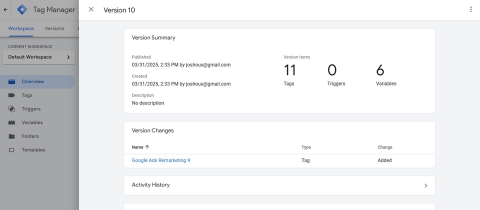 บริการติดตั้ง Tag Tracking Code บนเว็บไซต์ ทั้ง GTM GA4 Google Analytic ...