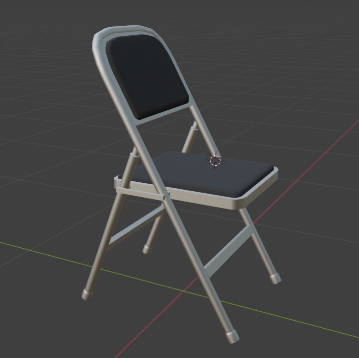 3D Blender Model (Low-Polygon)