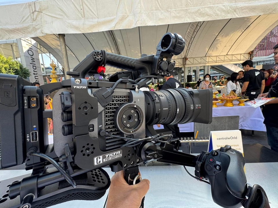 ให้บริการ Live Streaming /OB Switching ด้วยกล้อง Cinema คุณภาพสูง Sony FX6 4K