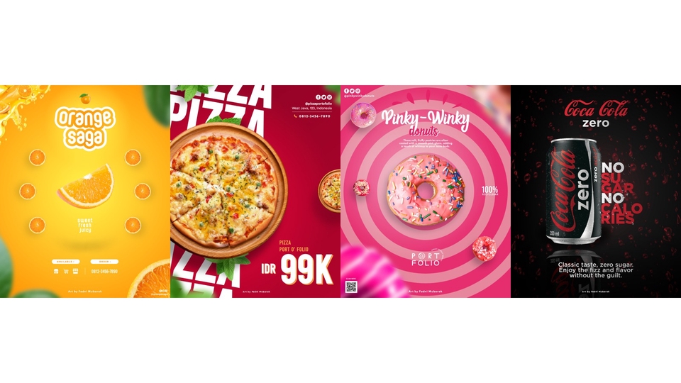 Desain Makanan dan Minuman (Poster/Flyer)