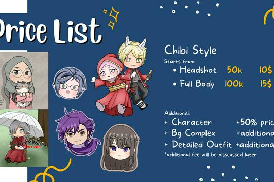 Ilustrasi Chibi Style