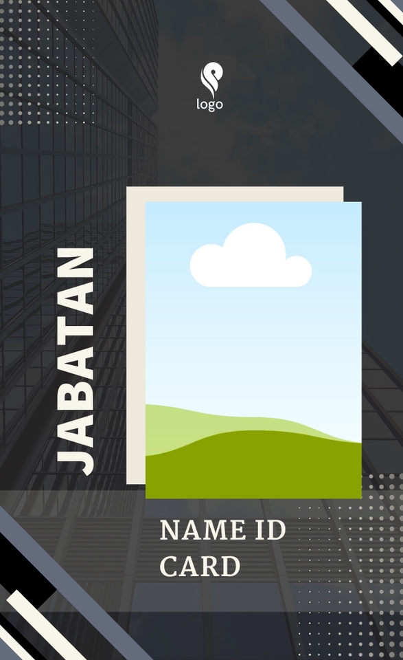 Template Digital ID Card Profesional – Siap Edit & Cetak
