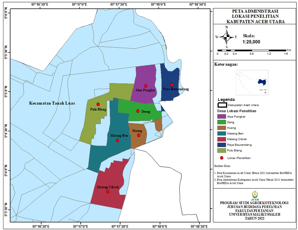 Jasa Pembuatan Layout Peta Menggunakan Arcgis