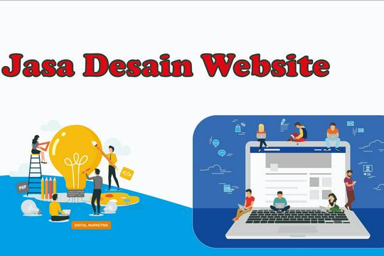 Desain website modern / kekinian