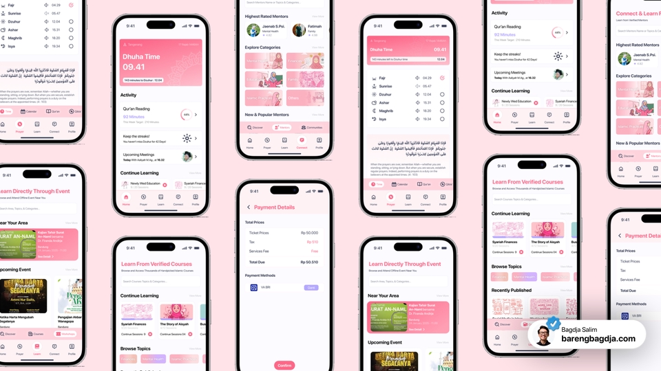 Jasa Desain UI/UX & Prototipe Aplikasi Mobile dengan Figma dan Framer
