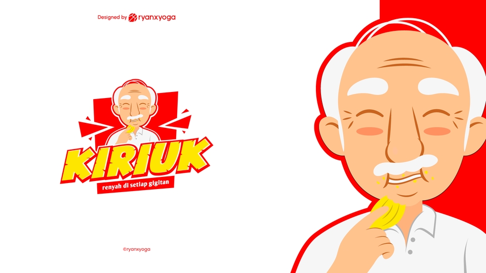 Desain Logo Karakter Ilustrasi - Bebas Revisi Sampai Jadi