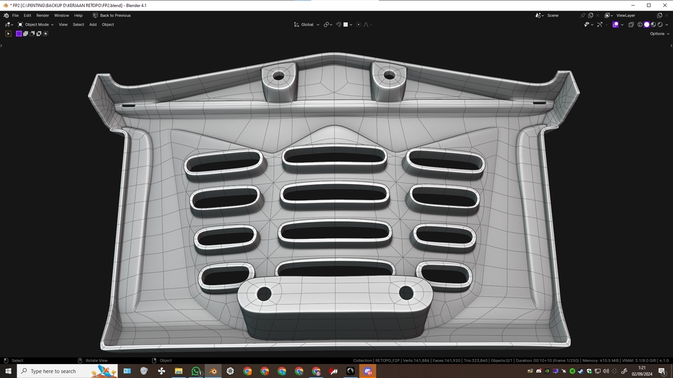 RETOPOLOGY 3D SCANS SECARA MANUAL