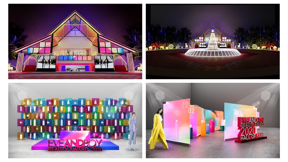 รับทำ Model 3D / Perspective Interior,Exterior / Booth / Event / Exhibition