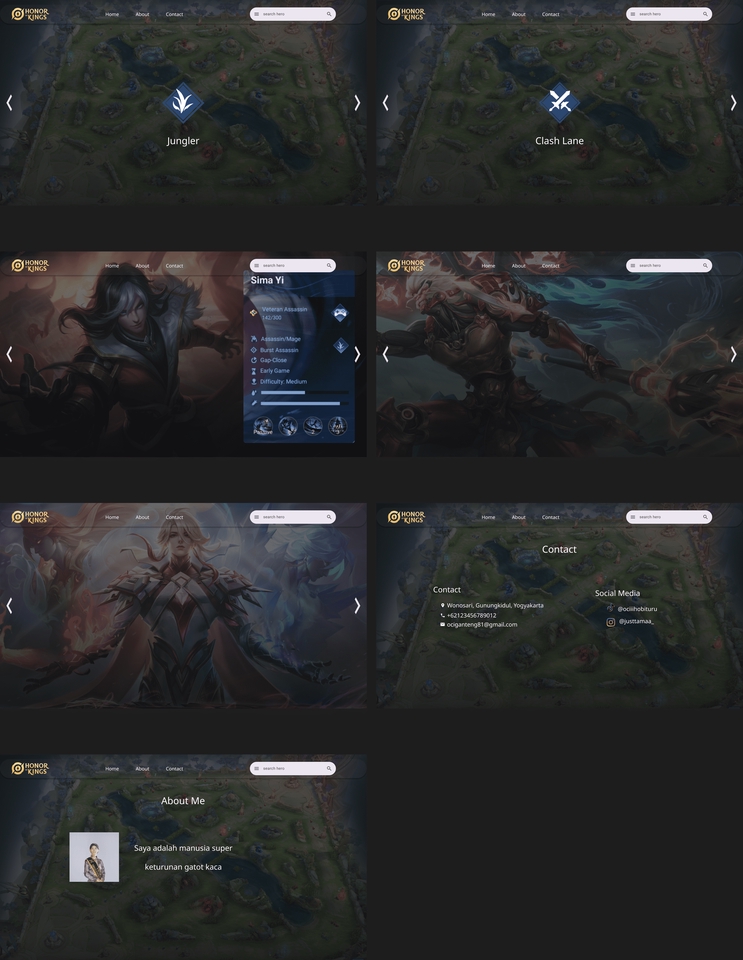 Professional UI/UX Web Design with Modern and Aesthetic Touch