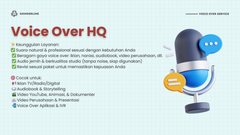 Jasa Voice Over Profesional - Suara Berkualitas untuk Bisnis Anda!
