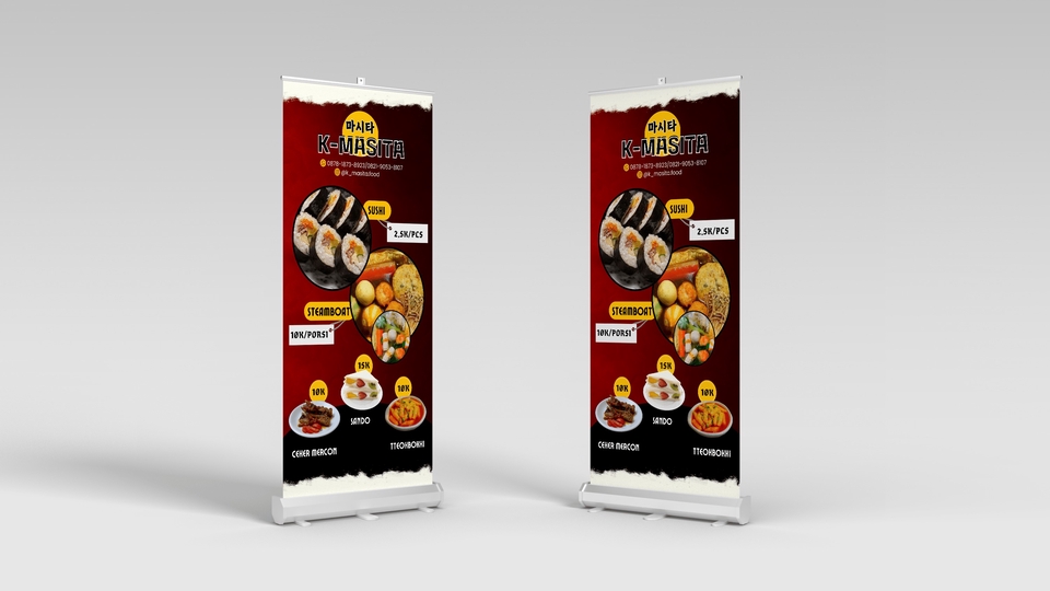 Jasa Desain Banner Produk UMKM