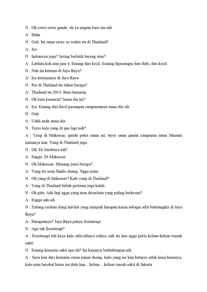 Transkrip Wawancara
