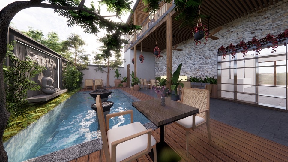 RENDER 3D EKSTERIOR & INTERIOR HIGH END