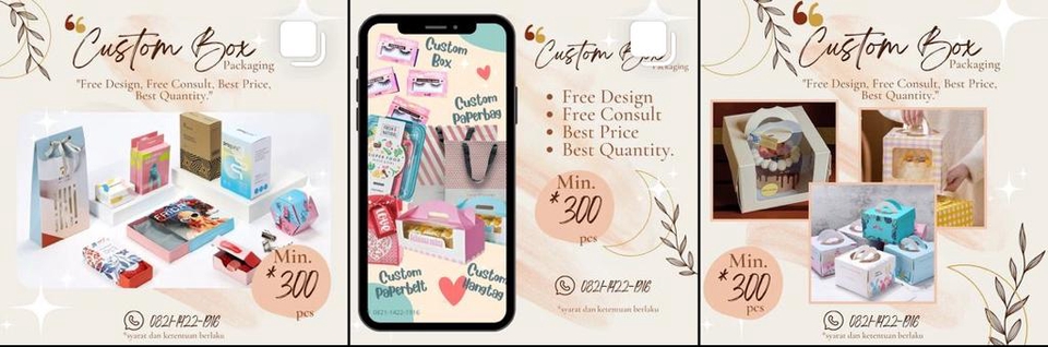 Desain Banner Online, Banner Lapak, Banner Iklan, Feed Instagram ...