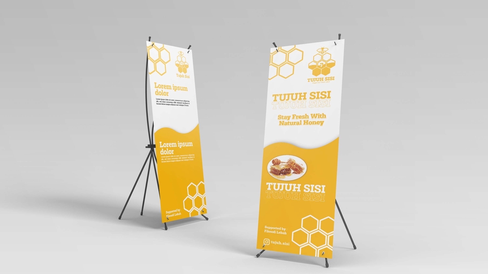 Desain Banner/Spanduk Kreatif dan Bisnis
