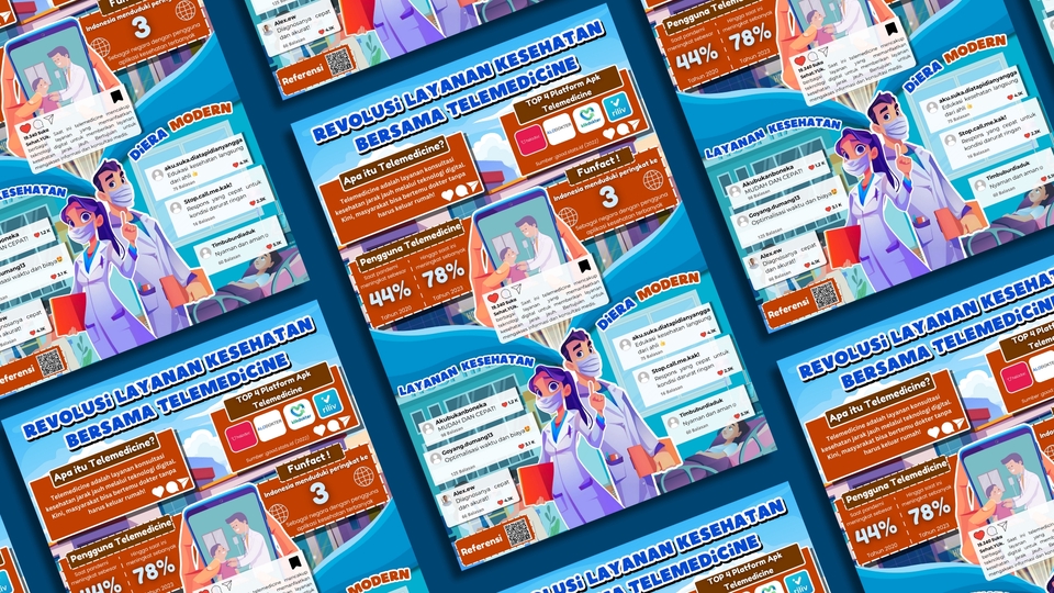 Design Poster CANVA | Infografis | Poster Ilmiah | Poster Publik Untuk ...