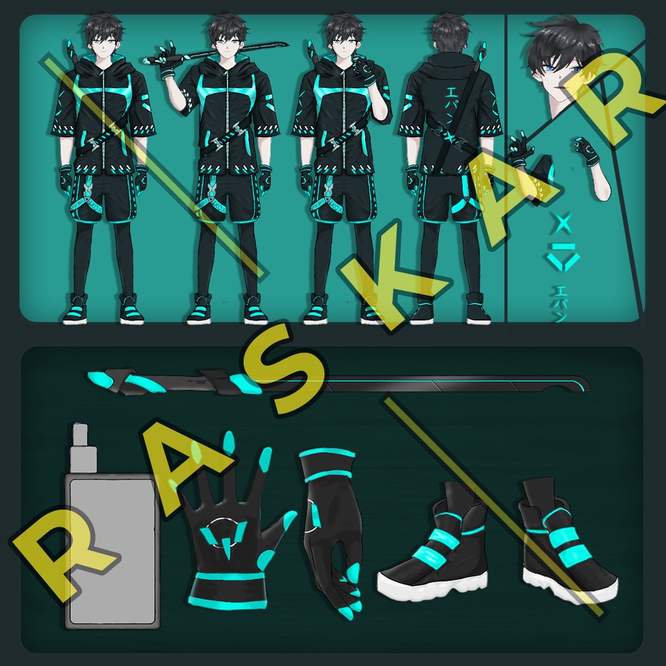 Desain Karakter 2D Grafis