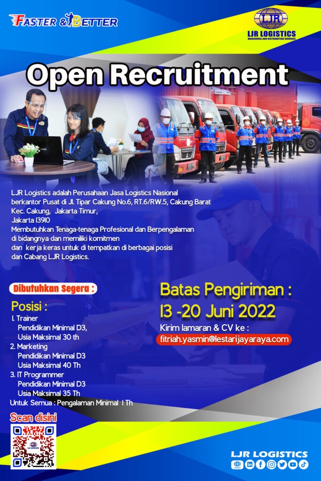JASA DESIGN POSTER/FLYER LOWONGAN PEKERJAAN