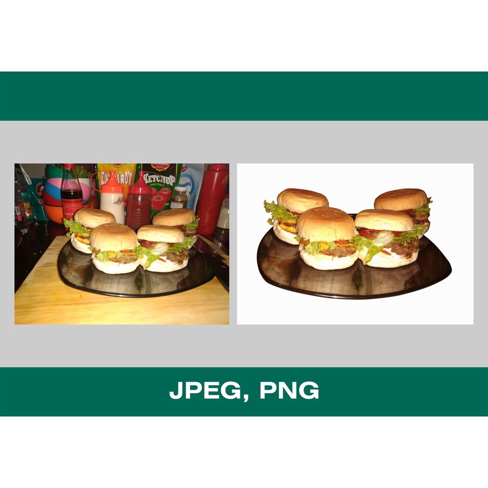 Hapus bacround foto produk/object siap 1 jam