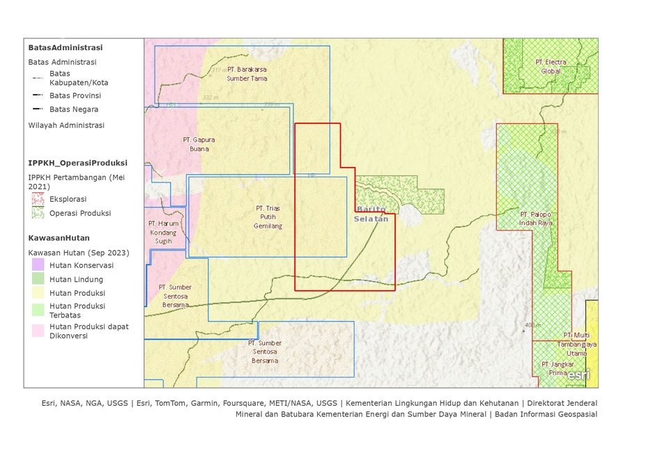 Pembuatan Peta, Pengolahan dan Analisis Data Spasial dengan ArcGIS