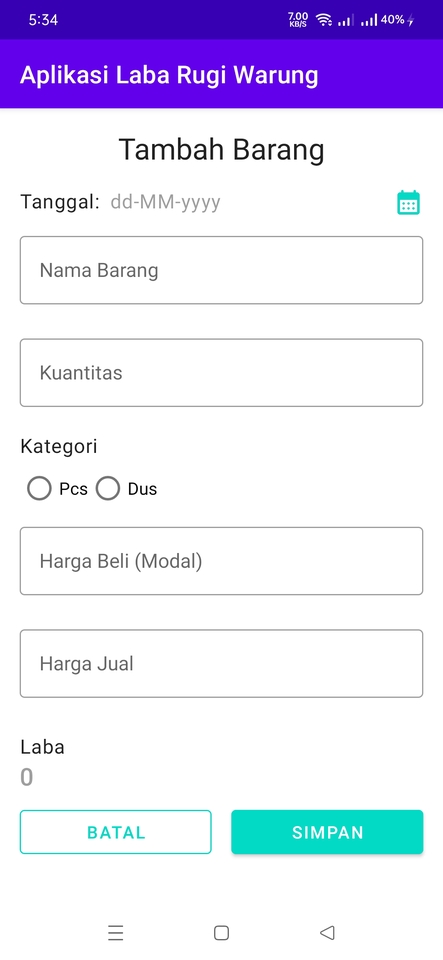 Buat Aplikasi Android Native Profesional
