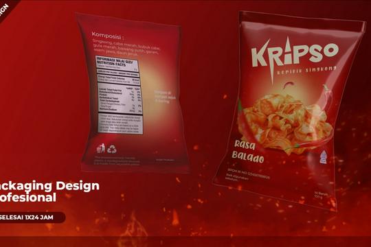 PACKAGING DESIGN PROFESIONAL | Kemasan | Label | Dieline | Mockup 3D | Box