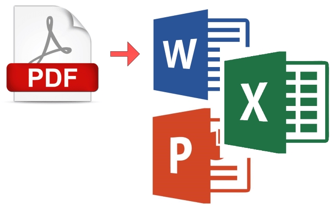 Convert & Edit PDF ke Berbagai Format (Ms. Word, Excel, PPT, XML, XPS, HTML, Image)
