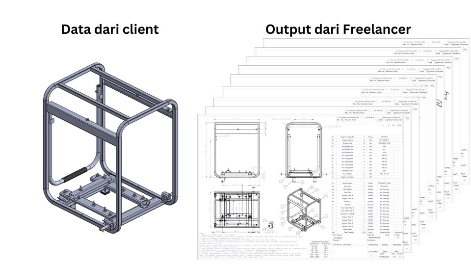 CAD 2D Drawing / Drafting / Detailing - Solidworks / AutoCad (Unlimited ...