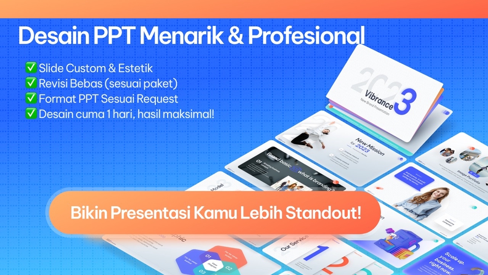 Desain Presentasi Profesional All File | 1 HARI LANGSUNG JADI