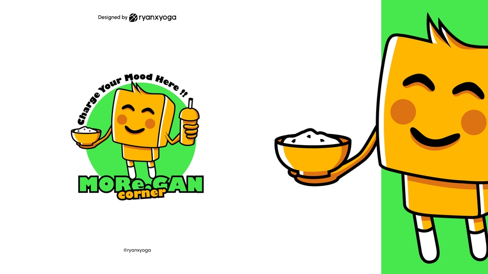 Desain Logo Karakter Ilustrasi - Bebas Revisi Sampai Jadi