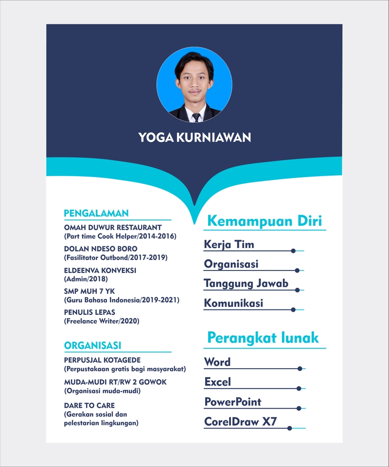 CV DAN PORTOFOLIO MENARIK