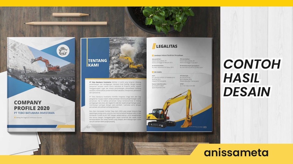 Company Profile Desain Elegant