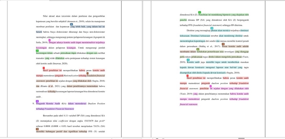 Parafrase Turnitin ( 1-2 Hari)