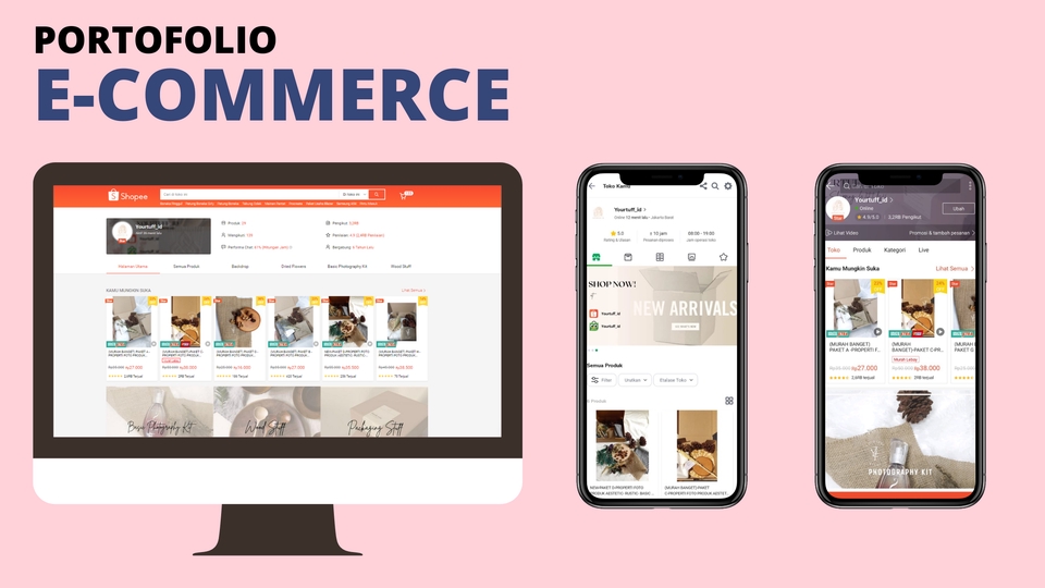Admin Online Shop (E-commerce)